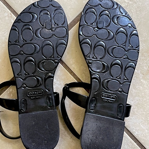 Coach | Shoes | Coach Black Sandals For Women | Poshmark